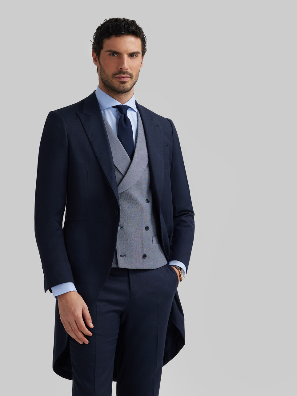 LEVITA CHAQUE WEDDING AZUL MARINO