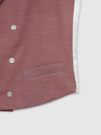 CHALECO ESTRUCTURA BURDEOS