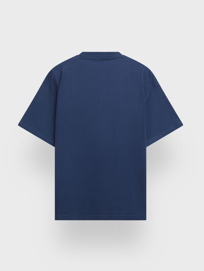 CAMISETA OVERSIZE AZUL MARINO
