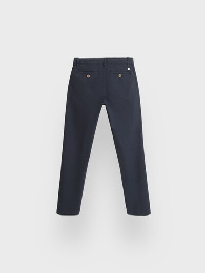 PANTALON CHINO KIDS AZUL MARINO