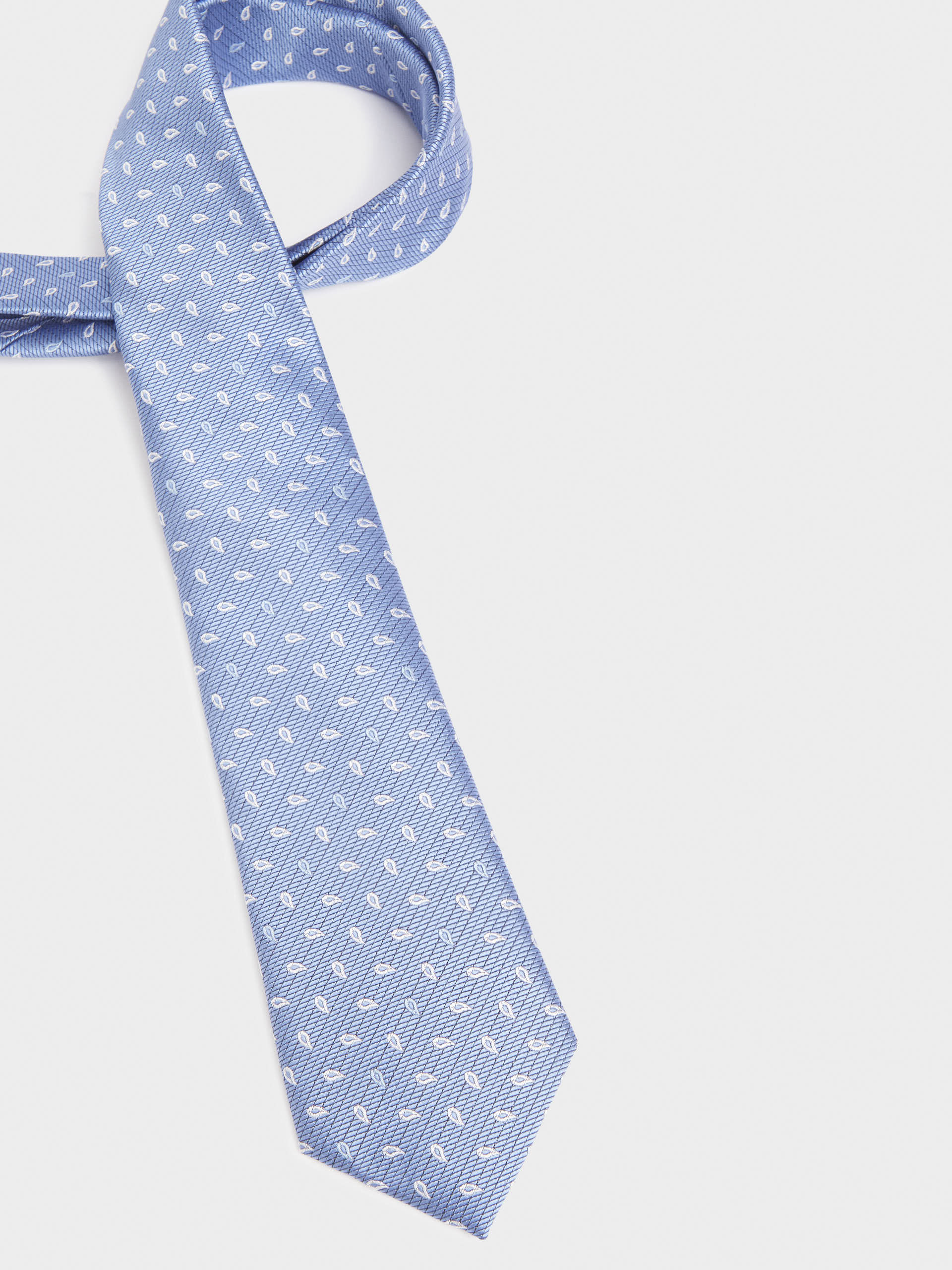 CORBATA JACQUARD MF AZUL