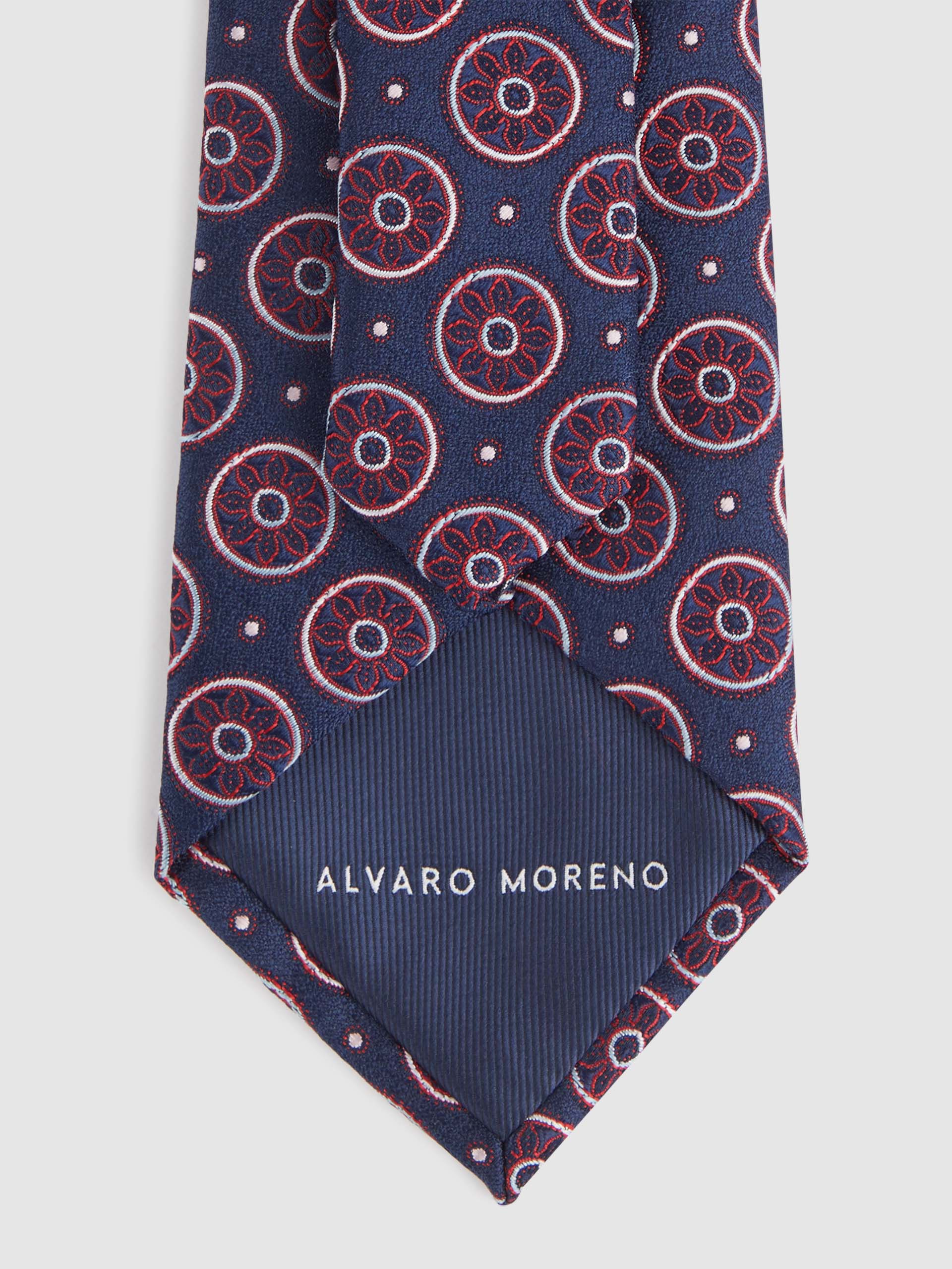 CORBATA JACQUARD MF ROJO