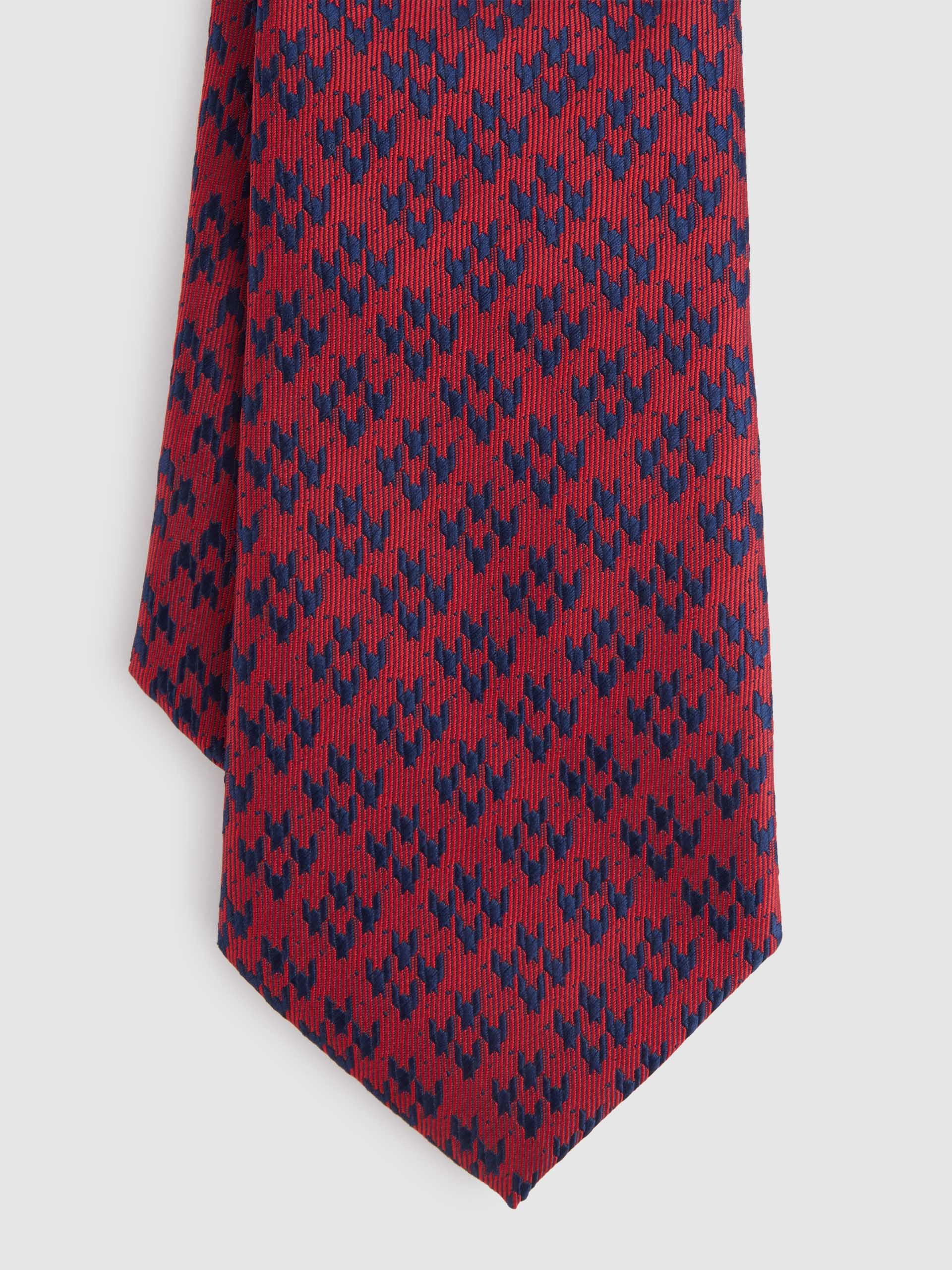 CORBATA JACQUARD MF ROJO