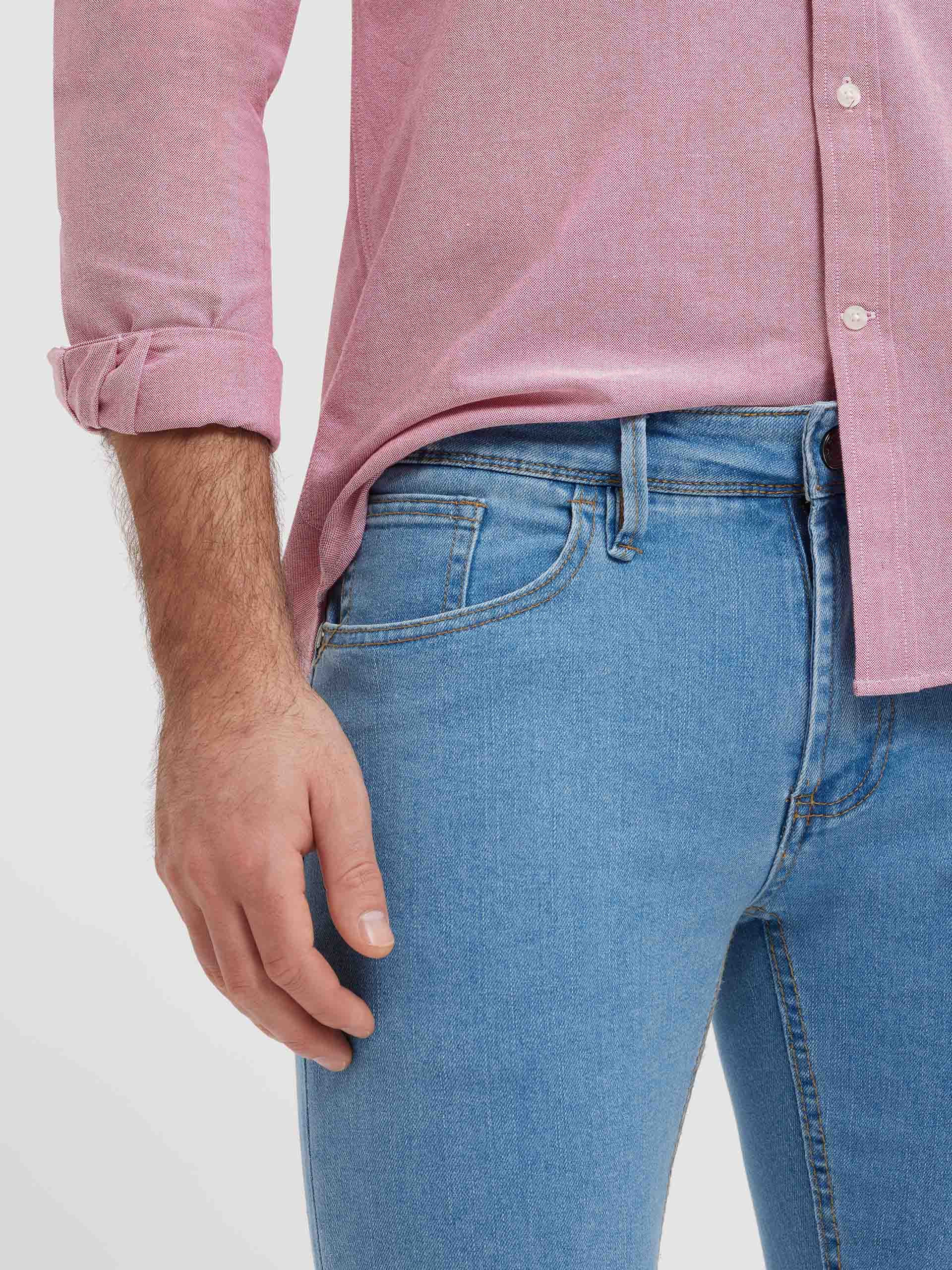 DENIM SLIM BASICO AZUL