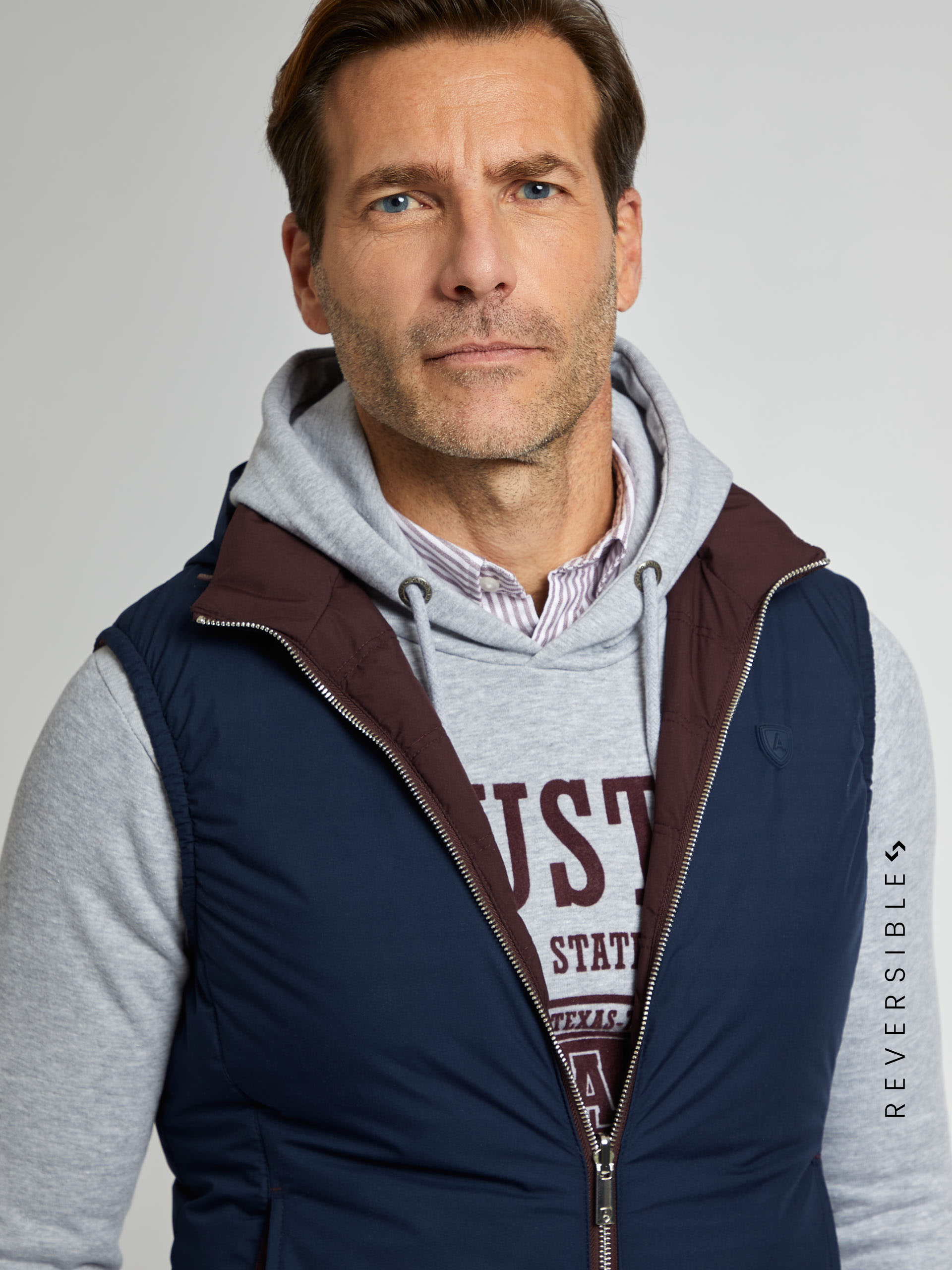 CHALECO FEARLESS BURDEOS