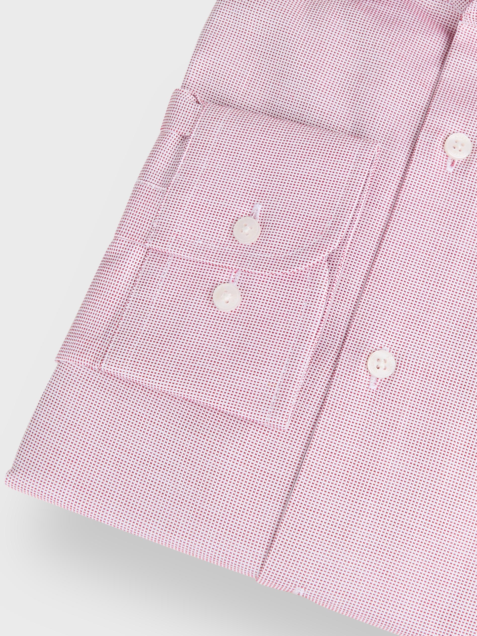 CAMISA ROMA ESTRUCTURA BURDEOS