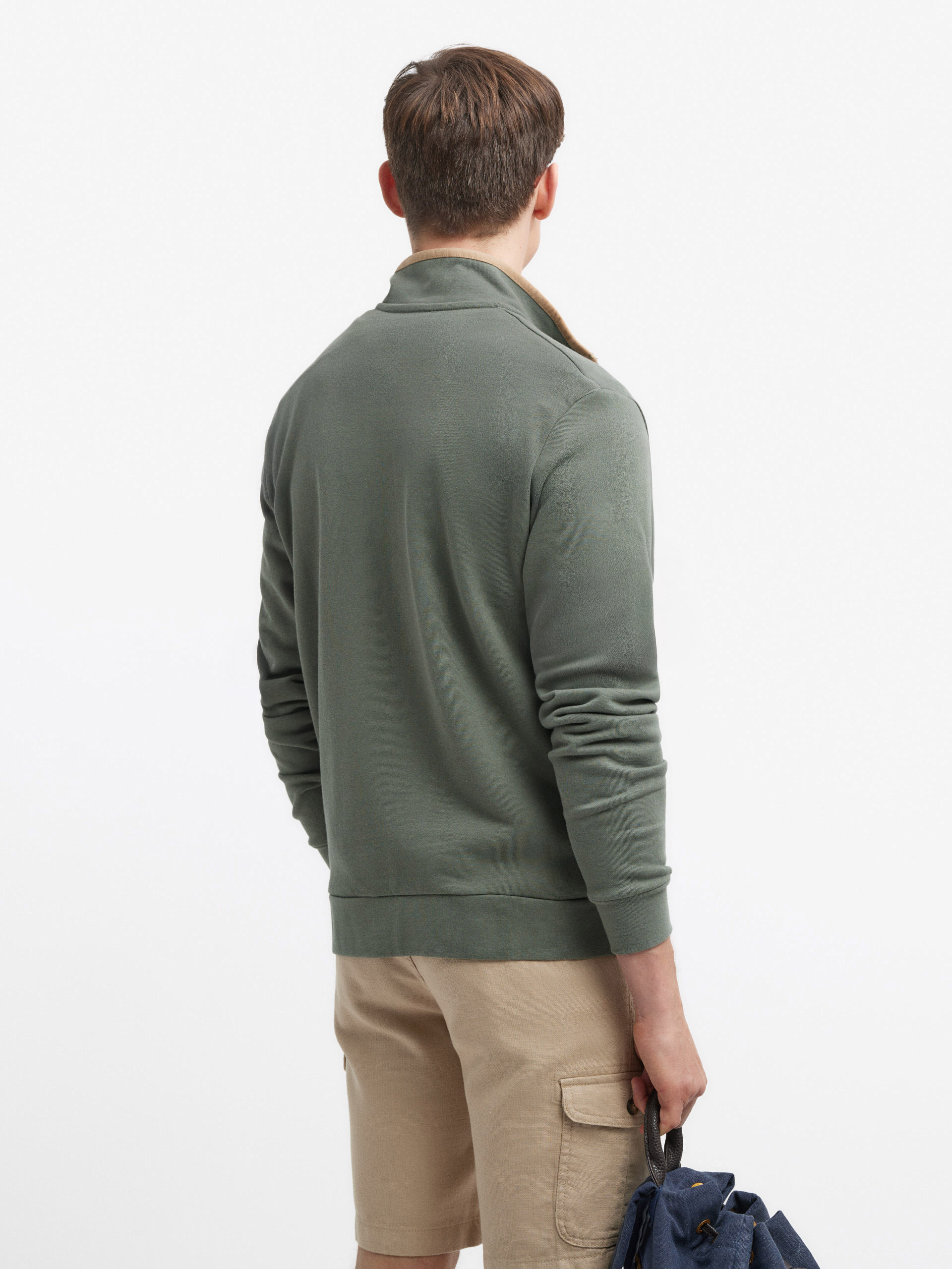 SUDADERA CONTRAST VERDE
