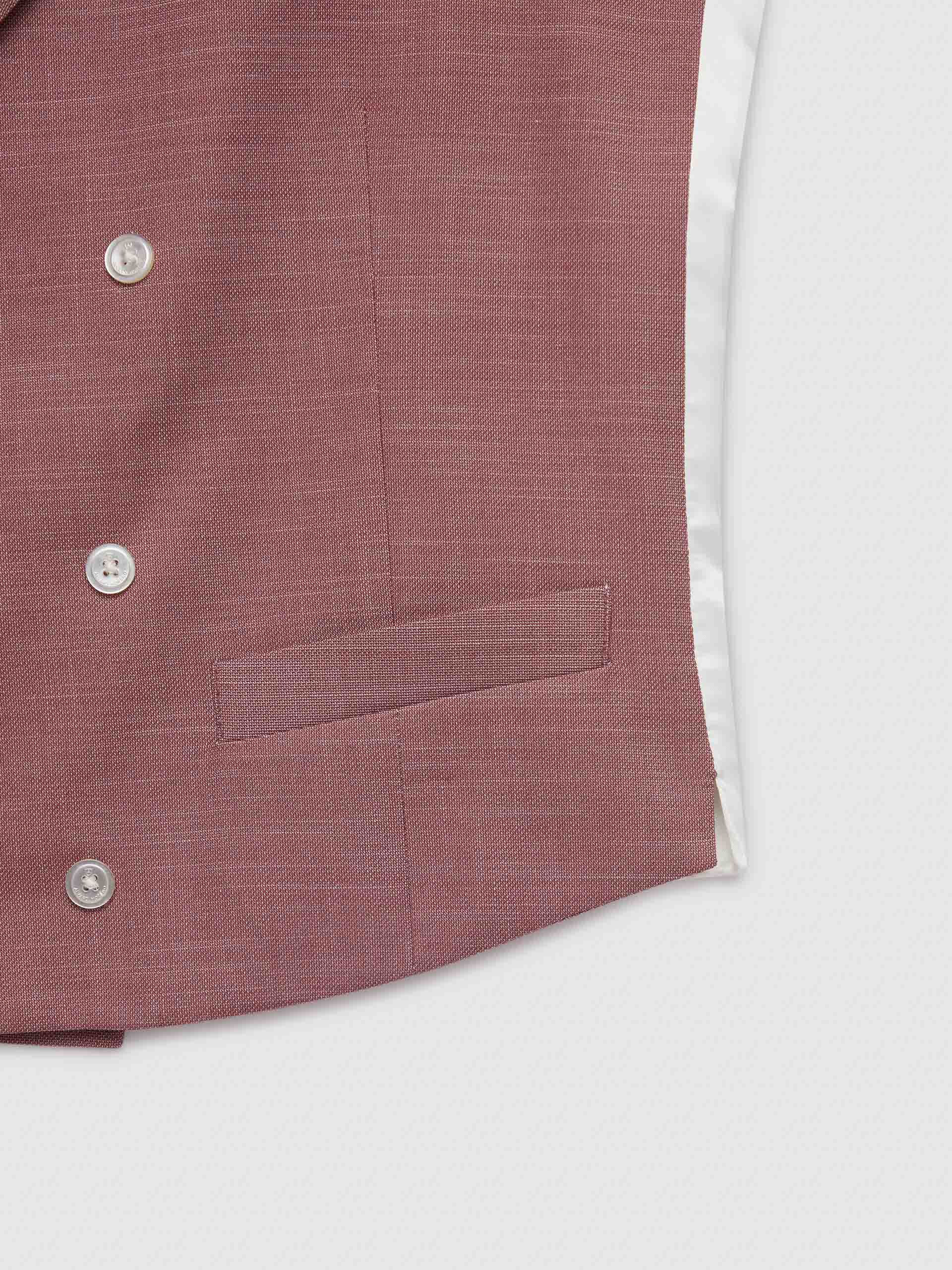 CHALECO ESTRUCTURA BURDEOS