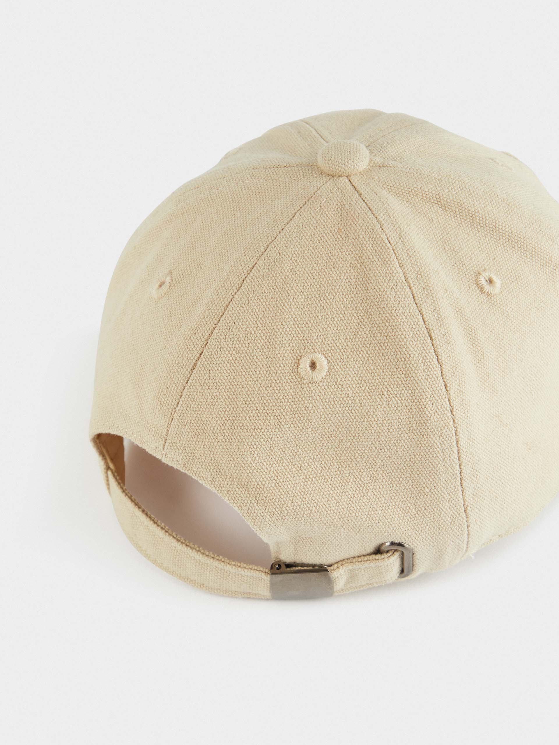 GORRA CANVAS BEIGE