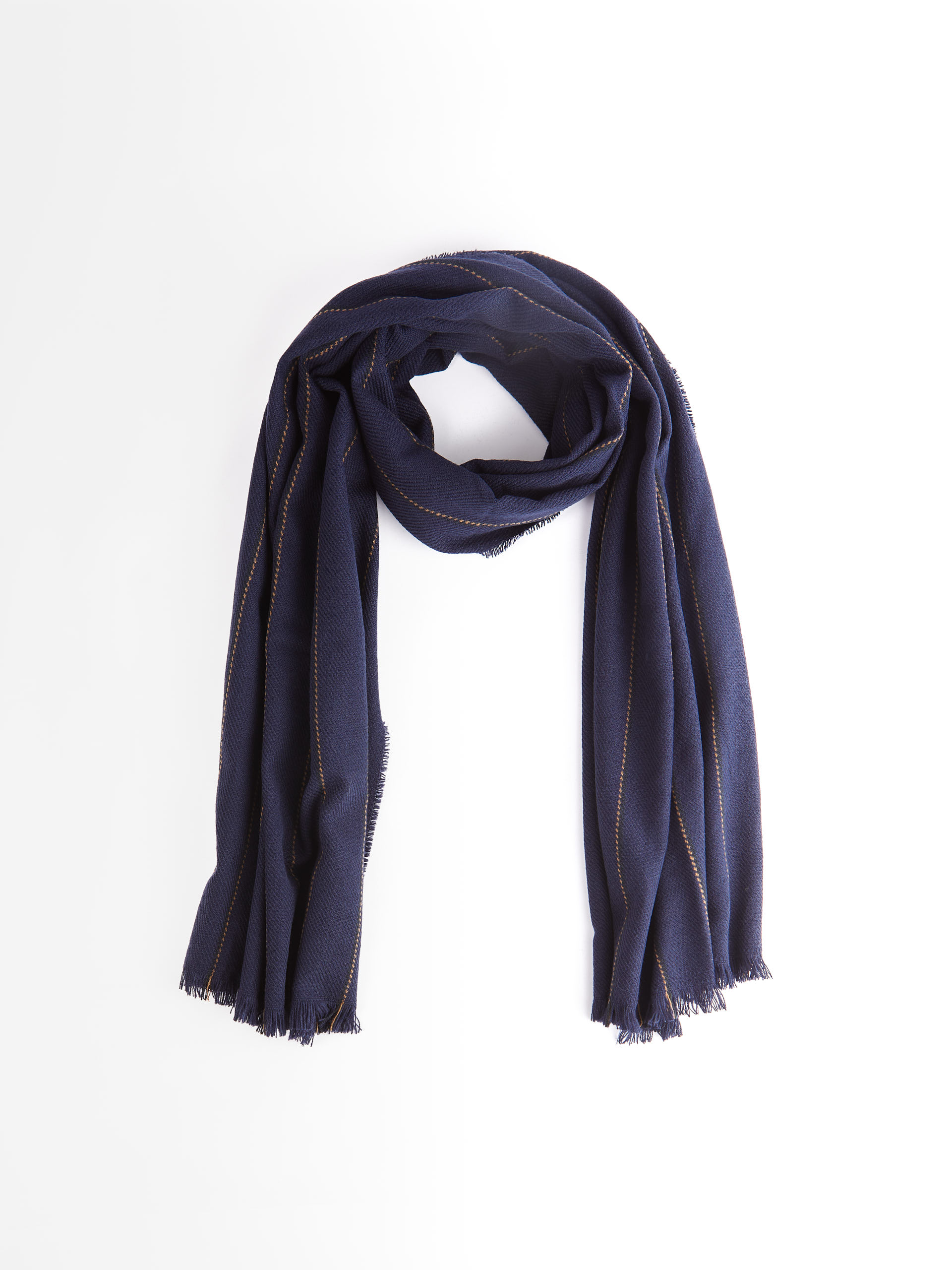 BUFANDA DIPLOMATICA AZUL MARINO