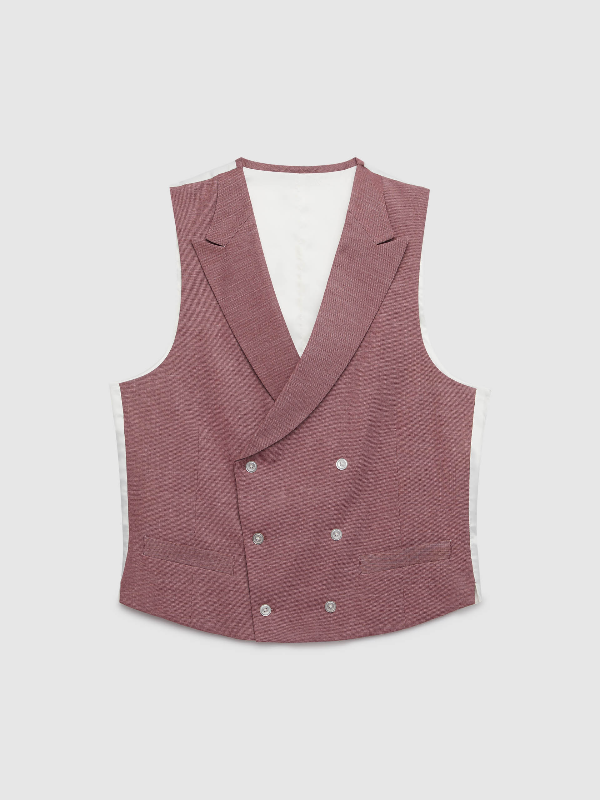 CHALECO ESTRUCTURA BURDEOS