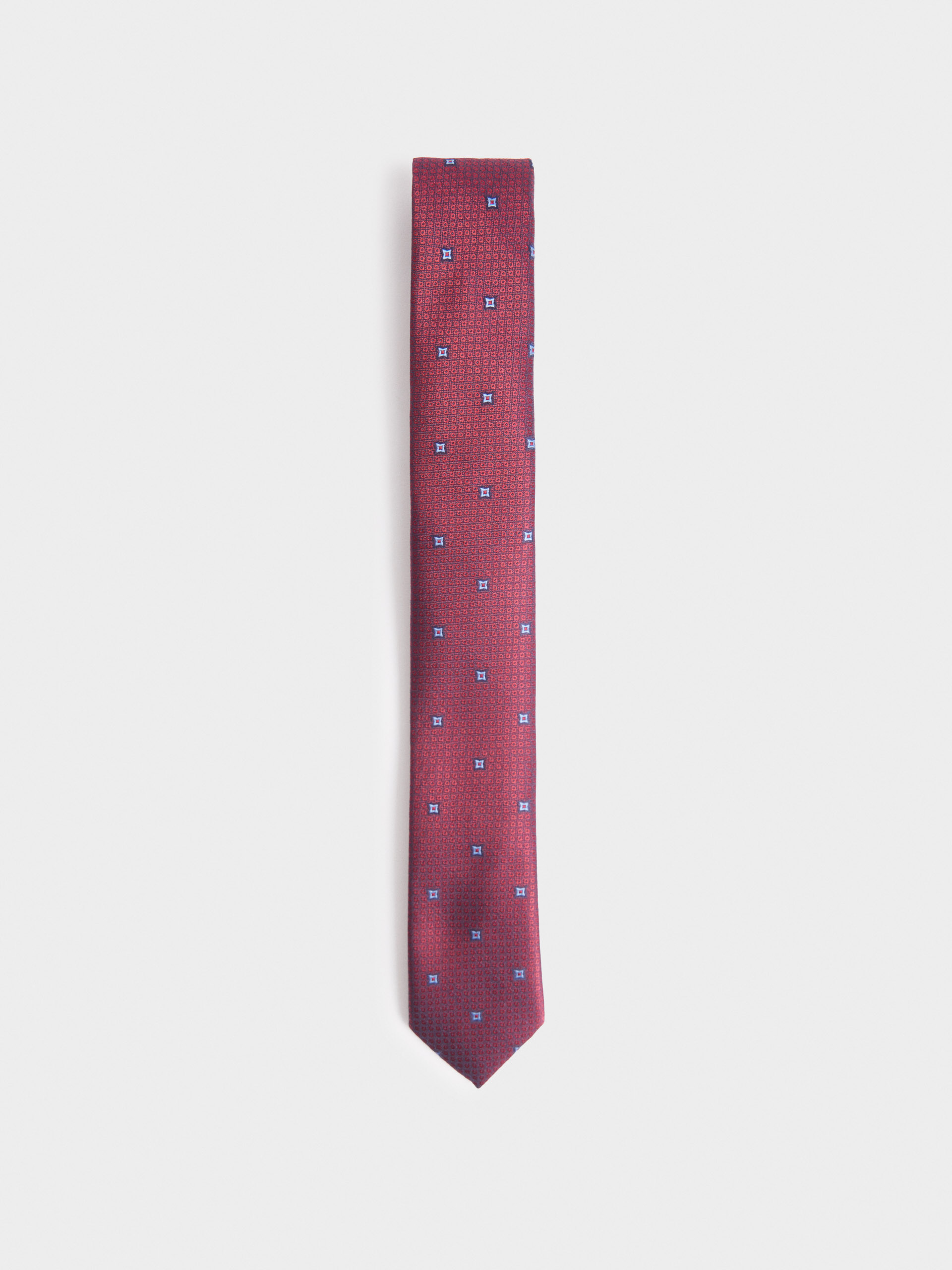 CORBATA JACQUARD MF KIDS ROJO