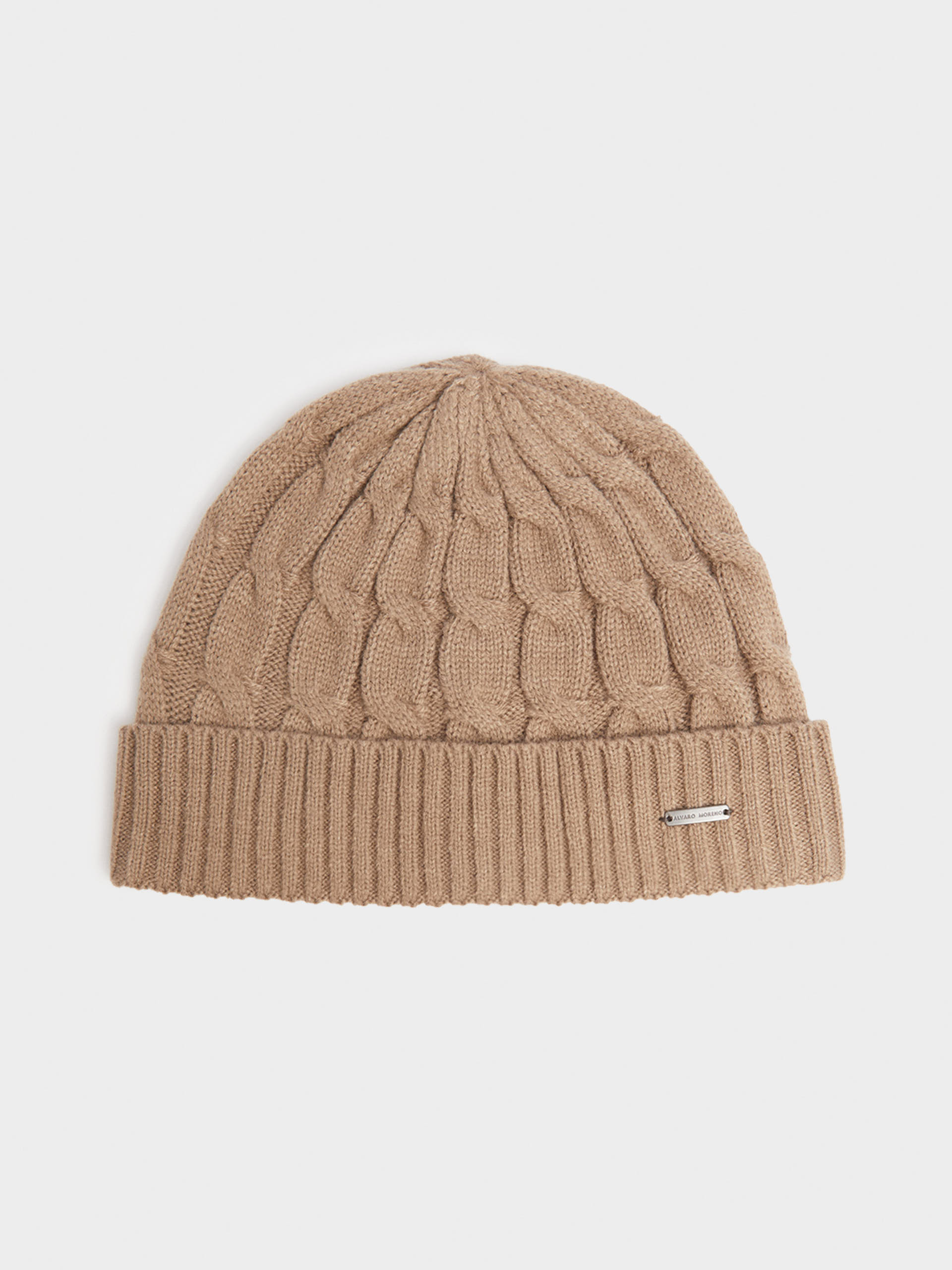 GORRO TRENZADO BEIGE