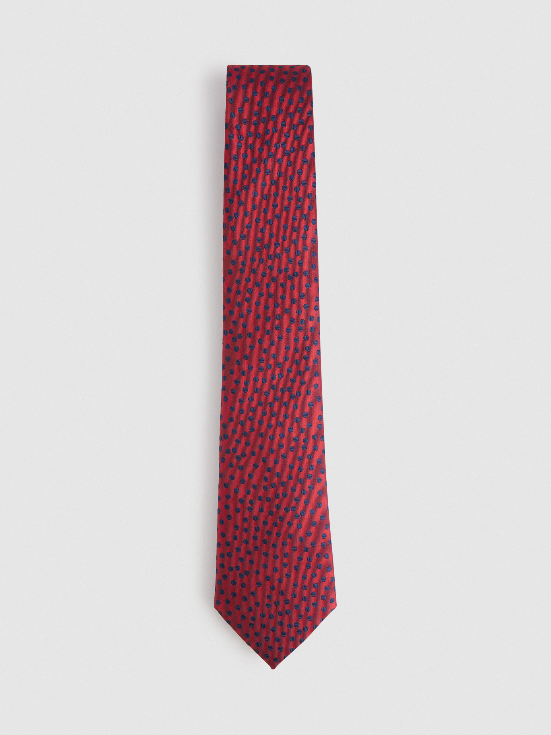 CORBATA JACQUARD MF ROJO